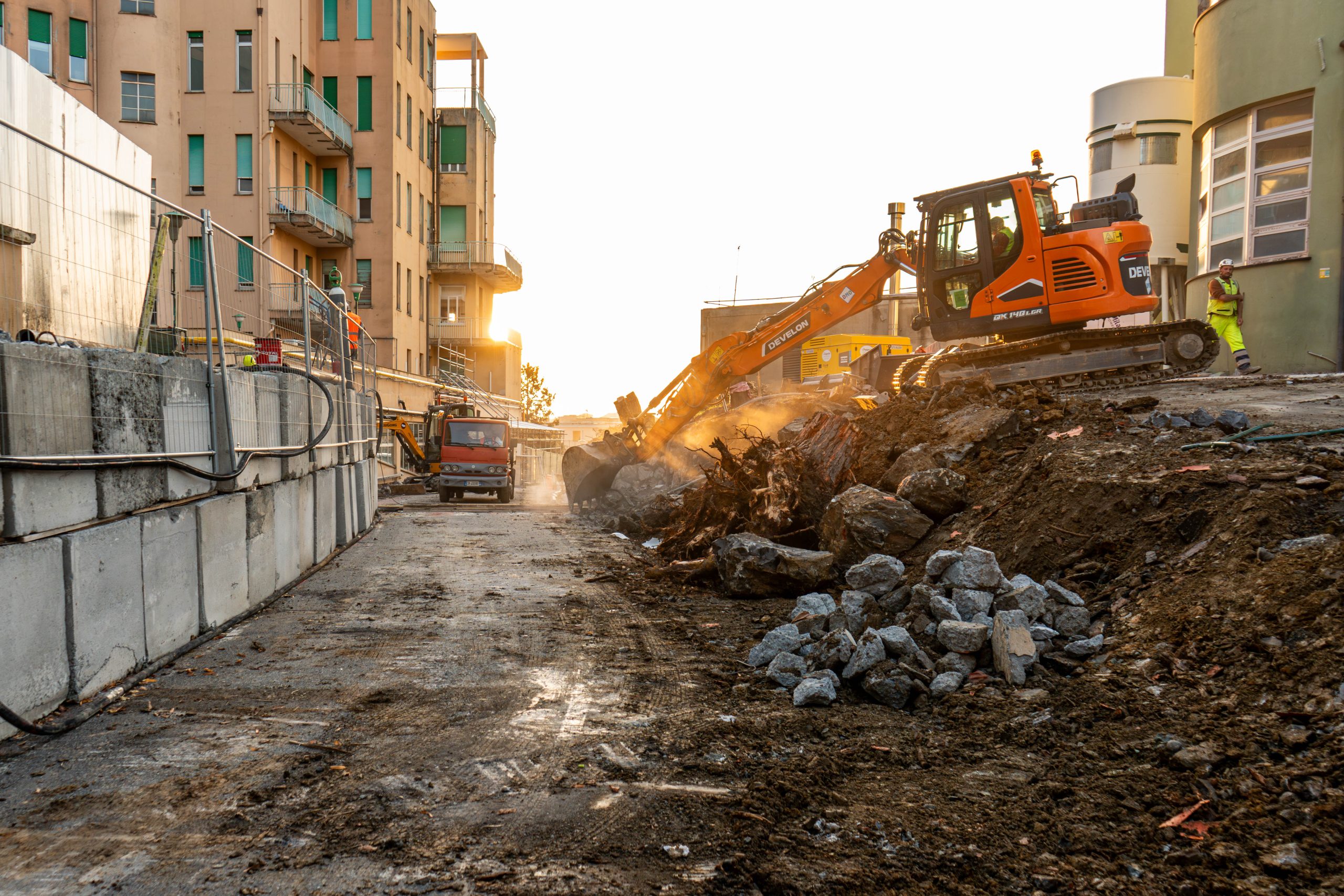 Il cantiere per il Nuovo Gaslini avanza: concluso lo strip-out dei ...